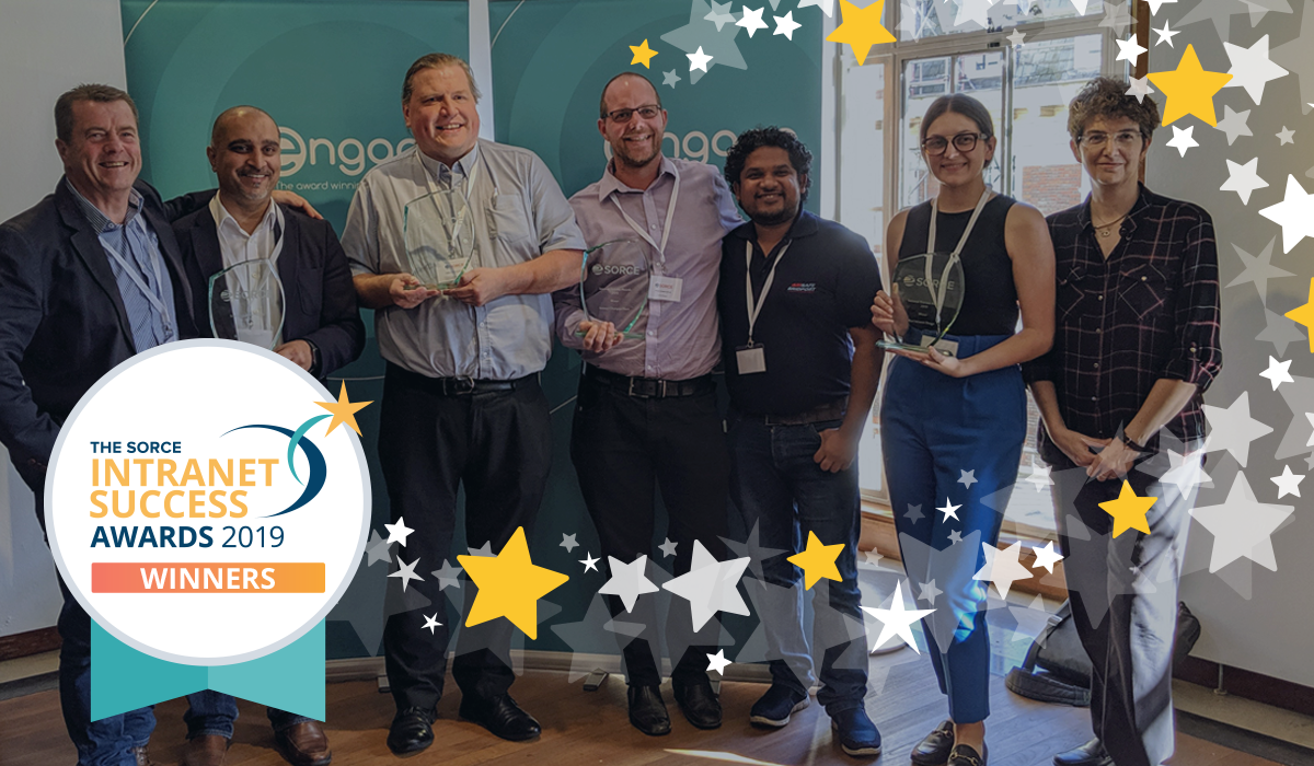 2019 Sorce intranet success award winners!